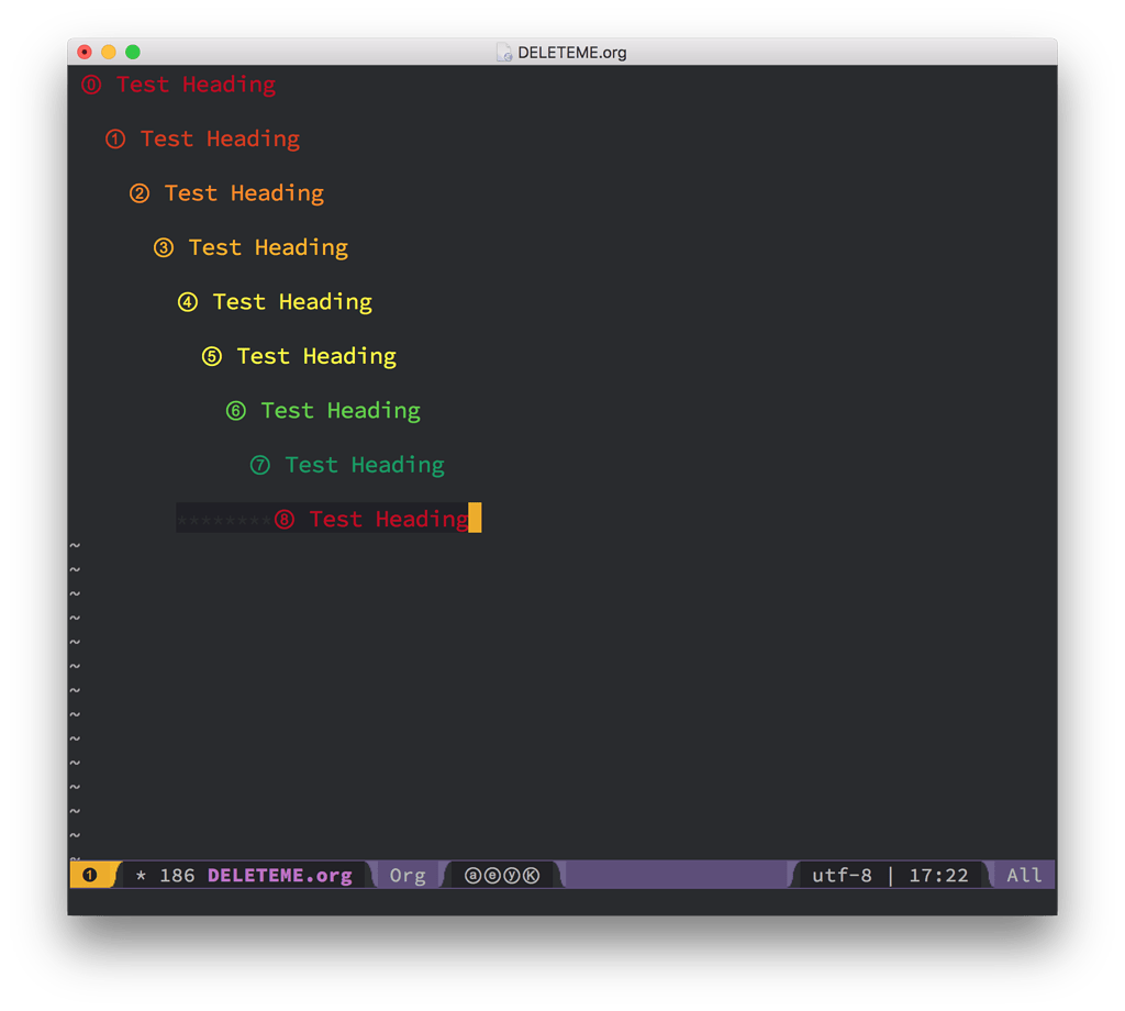 [已解决] 如何设置标题等级 8 之后的标题颜色和字体？ - Org-mode - Emacs China