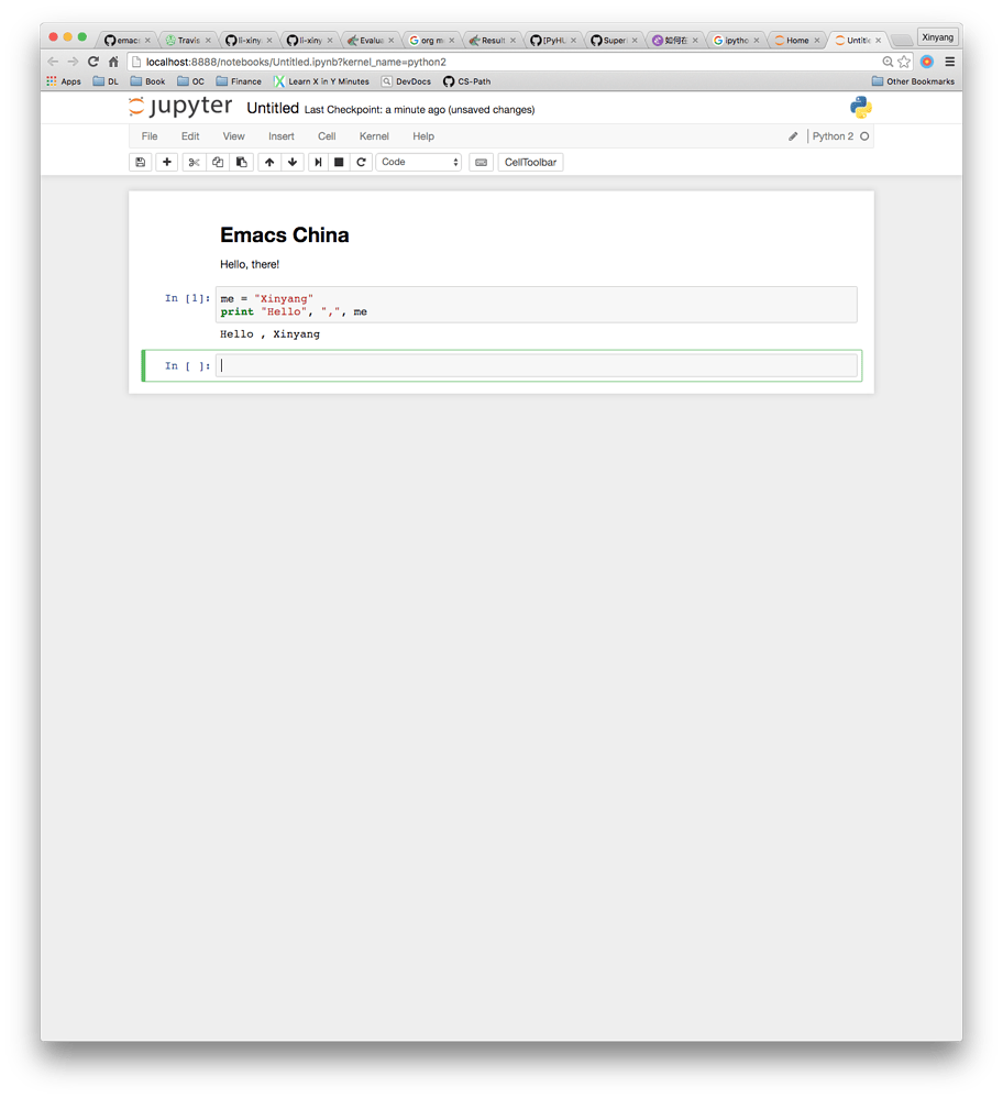 [已解决] 如何在 Org-mode 中运行 Python 代码并显示器其结果？ - Org-mode - Emacs China