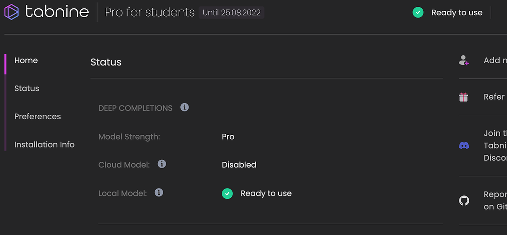 【求助】tabnine完整安装后补全没反应 - Emacs-general - Emacs China