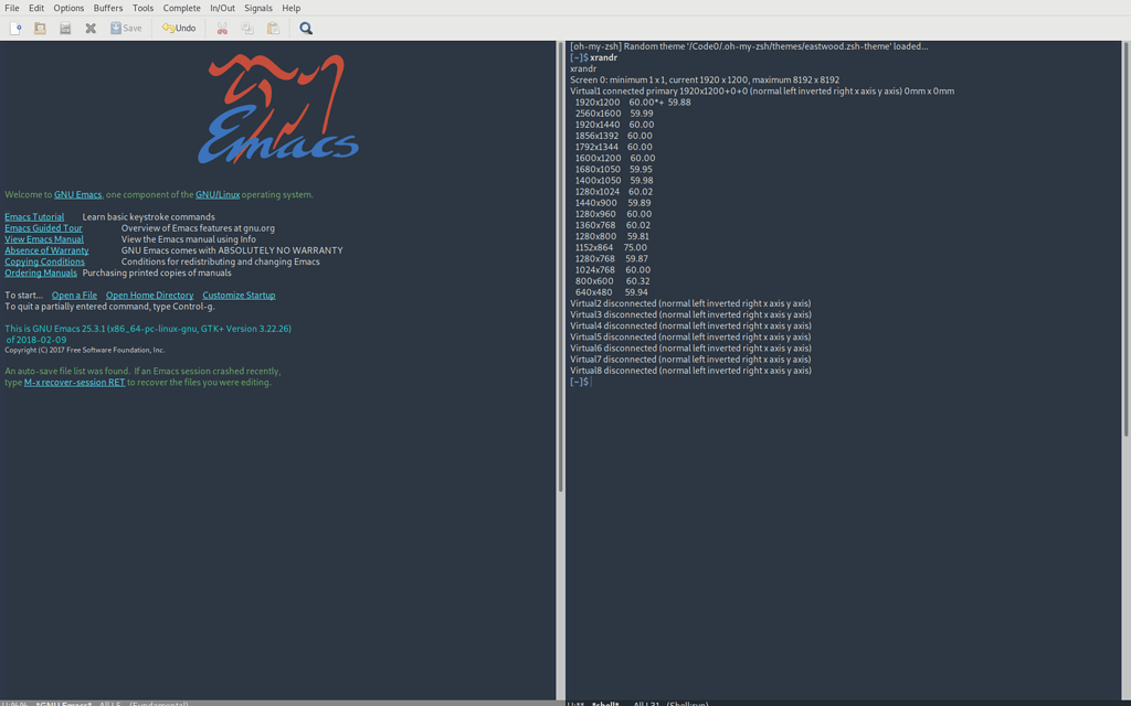 Emacs 虚拟机全屏问题 - Emacs-general - Emacs China
