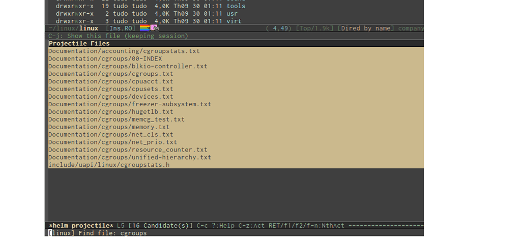Helm 如何选中多个选项？ - Emacs-general - Emacs China
