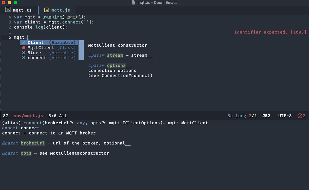 如何配置lsp Mode＋typescript＋node Js的补全和文档？ Emacs General Emacs China