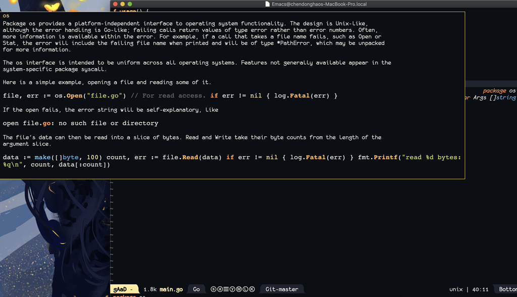 lsp-ui-doc 框宽度计算有误 - Spacemacs - Emacs China lsp-ui-doc 框宽度计算有误 - Spacemacs - Emacs China