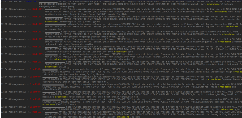 大新闻，Freenode IRC 被转让 - 闲聊灌水 - Emacs China