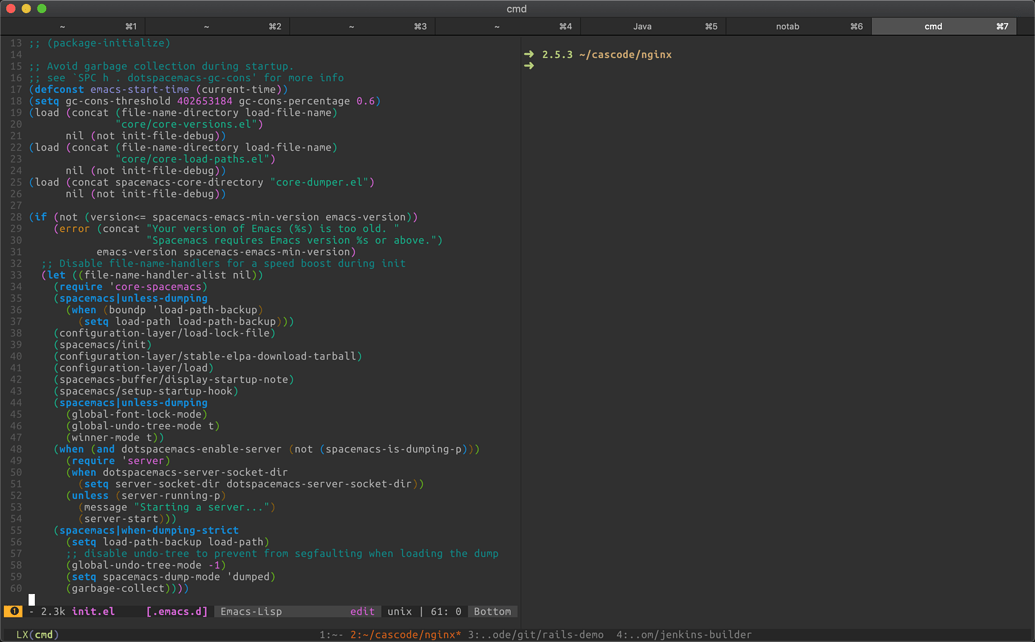 tmux 下使用 spacemacs 颜色过于惨烈了，有什么办法？ - Spacemacs - Emacs China