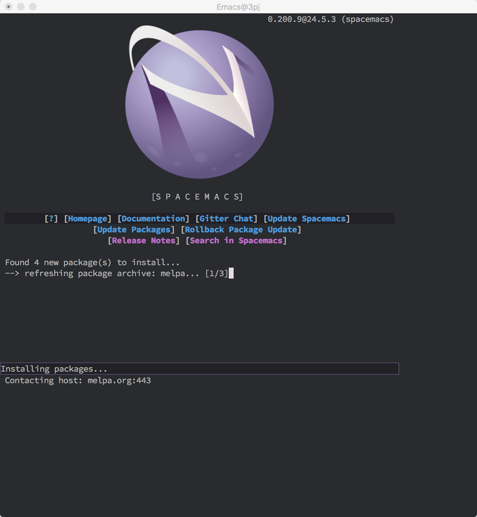 spacemacs打开的时候怎么不请求melpa？ - Spacemacs - Emacs China