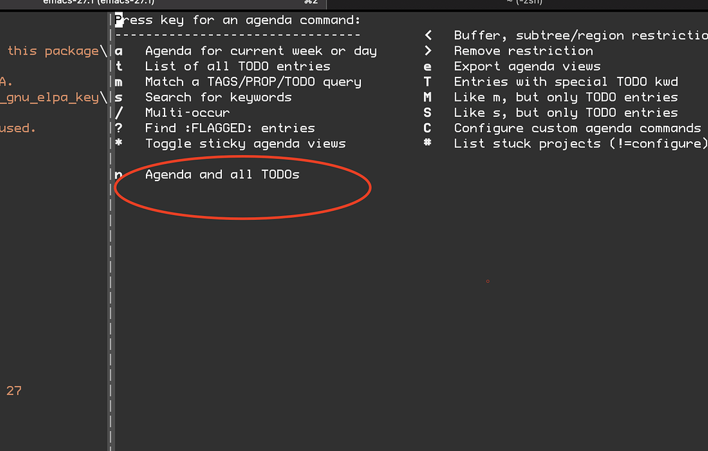 org-agenda如何默认day-agenda - Emacs-general - Emacs China
