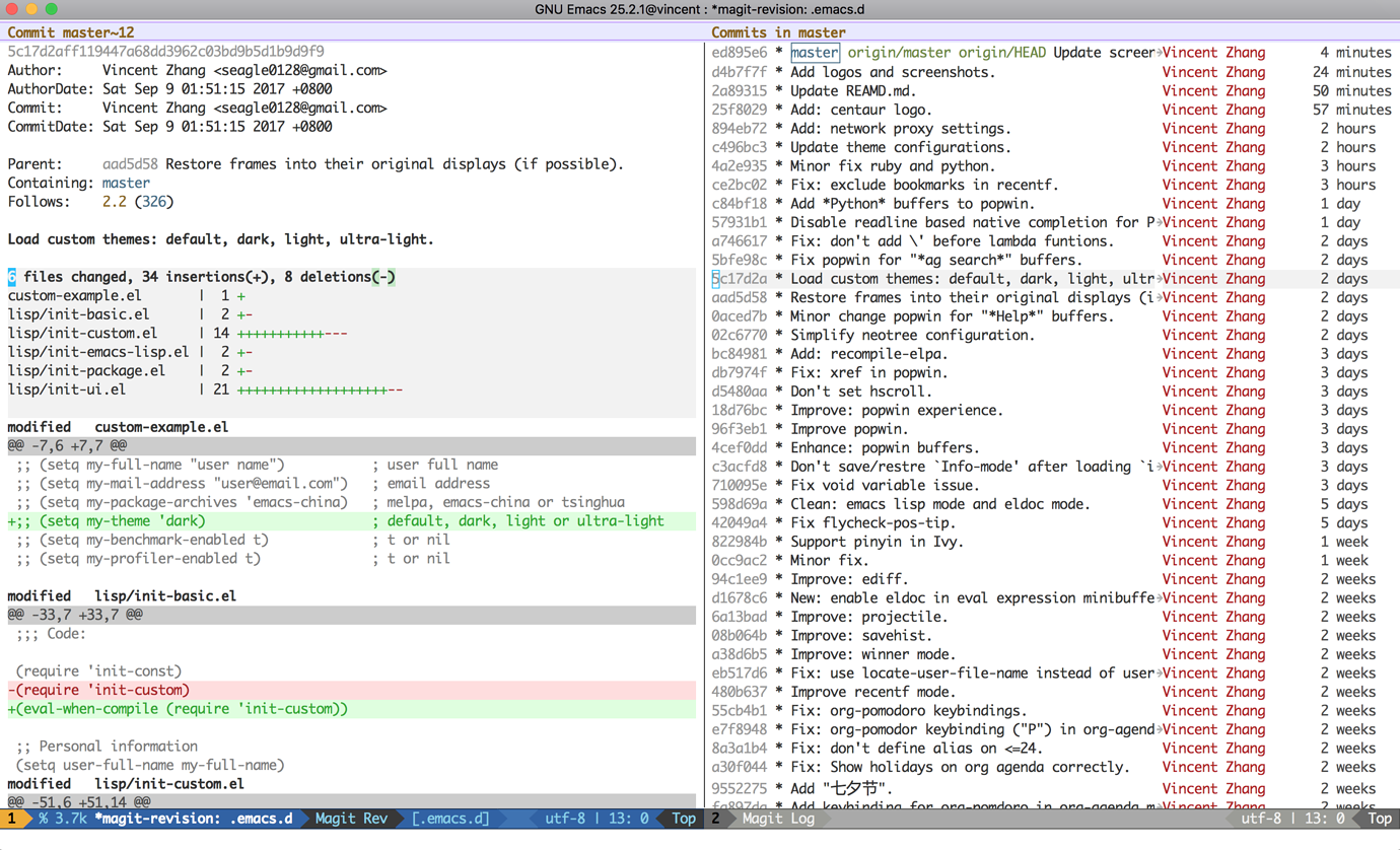 不谈Spacemacs，只谈Centaur Emacs - Emacs-general - Emacs China