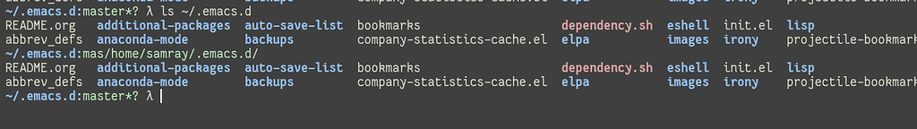 一个关于Eshell 补全的奇怪问题 - Emacs-general - Emacs China