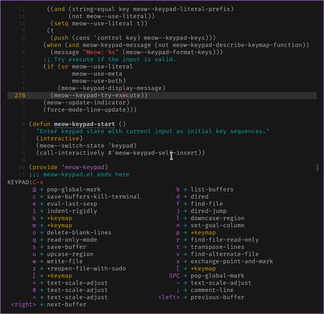 猫态编辑：Meow - Emacs-general - Emacs China