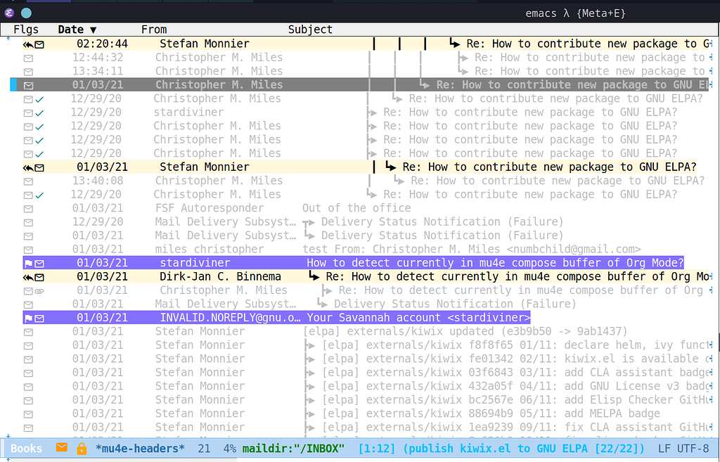 给mu4e加上美化icon - Emacs-general - Emacs China