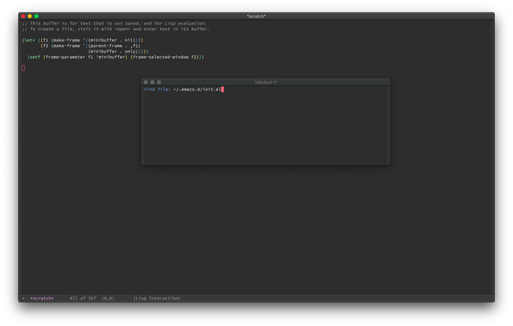 试试把 Child Frame 用作 Minibuffer - Emacs-general - Emacs China
