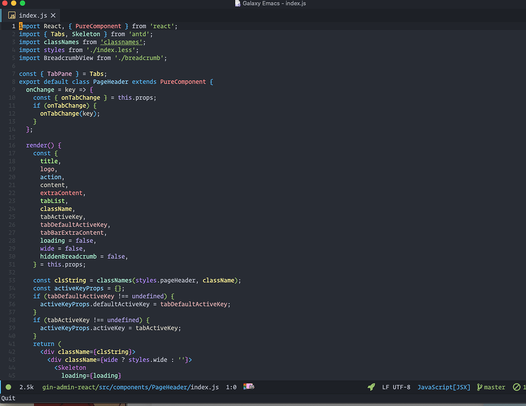Emacs27的js-mode可以告别js2和rjsx了 - Emacs-general - Emacs China