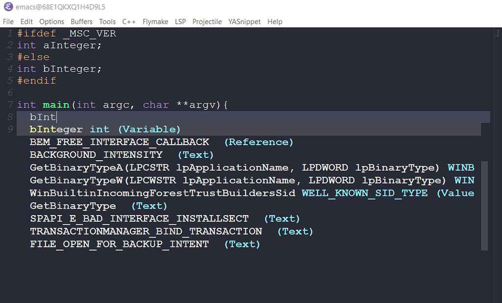 前辈们，lsp Clangd 如何配置 Msvc ？ Emacs General Emacs China 