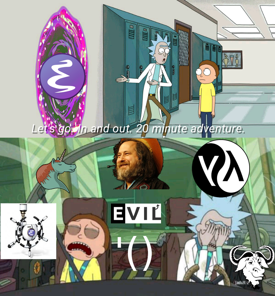 分享 Reddit 上看到的一个有趣的 Emacs meme - 闲聊灌水 - Emacs China