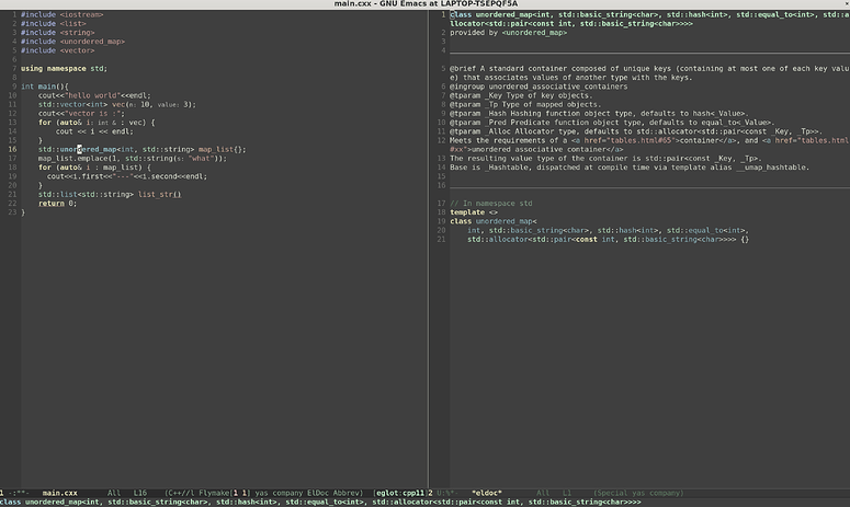 关于eldoc如何显示更漂亮的注释 - Emacs-general - Emacs China