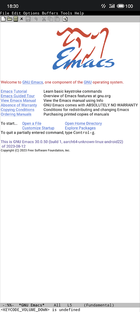 emacs 官方安卓版 - Emacs-general - Emacs China