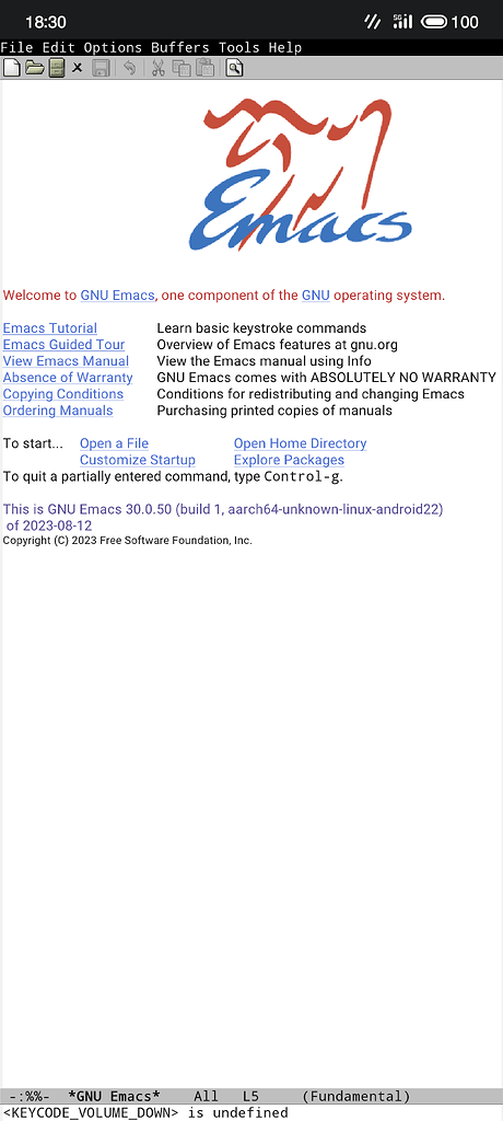emacs 官方安卓版 - Emacs-general - Emacs China