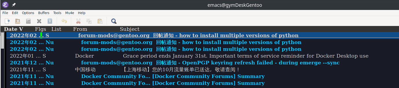 Mu4e 如何调整 header view 上标题宽度？ - Emacs-general - Emacs China