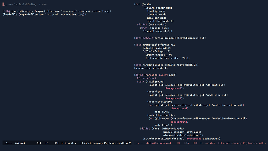 实现类似 nano-theme 的窗口间隔效果 - Emacs-general - Emacs China
