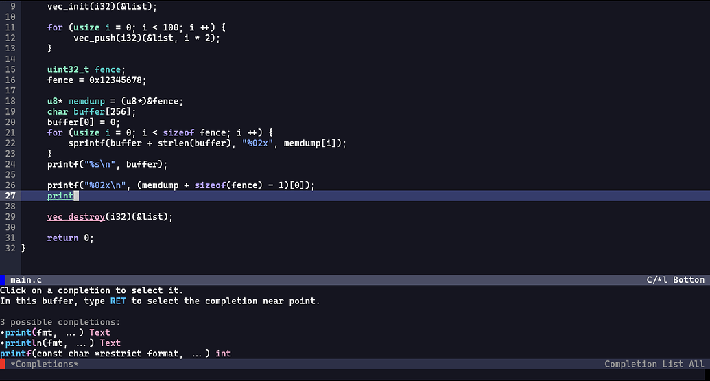 请问有办法把completion At Point的buffer用completing Read Icompletefido的方式打开吗? Emacs General Emacs