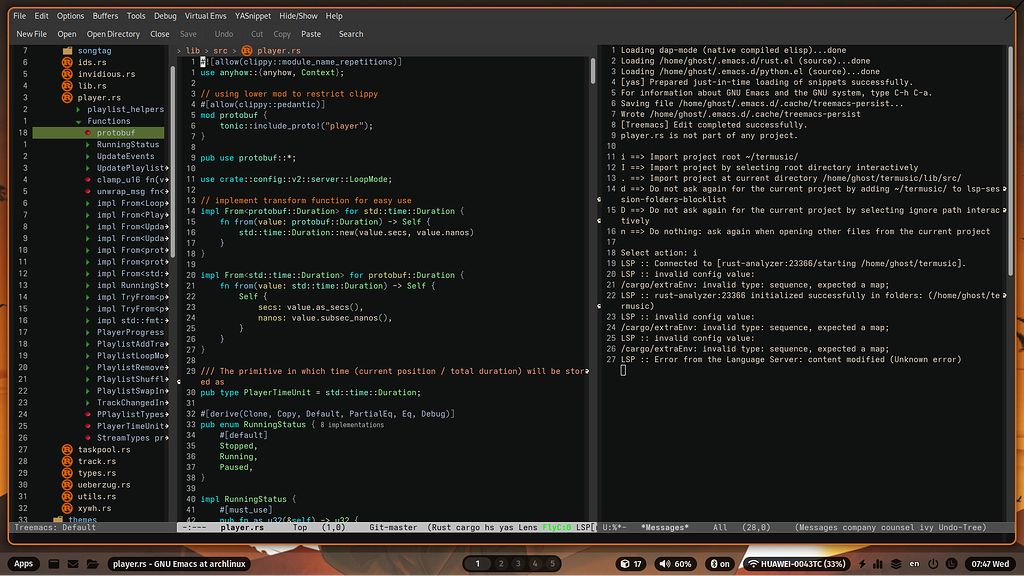 求助： 用lsp-mode写rust时遇到报错 - Emacs-general - Emacs China