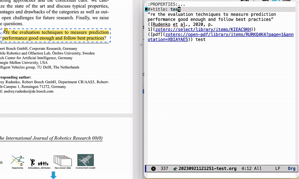 zotero note quick copy如何输出为org mode能打开的格式 - 闲聊灌水 - Emacs China