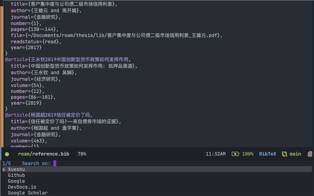 (doom) emacs 写论文的小 tweak - 闲聊灌水 - Emacs China (doom) emacs 写论文的小 tweak - 闲聊灌水 - Emacs China