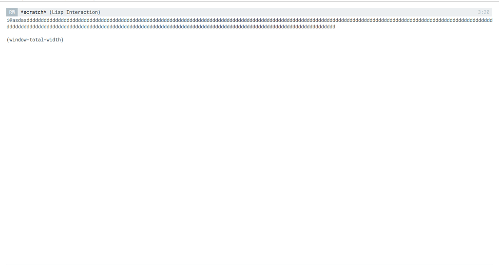 nano emacs 的 mode line的与屏幕边距是怎么有的 - Emacs-general - Emacs China