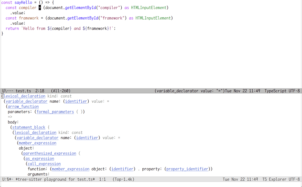 treesit 已经合并进 master 分支了 - Emacs-general - Emacs China