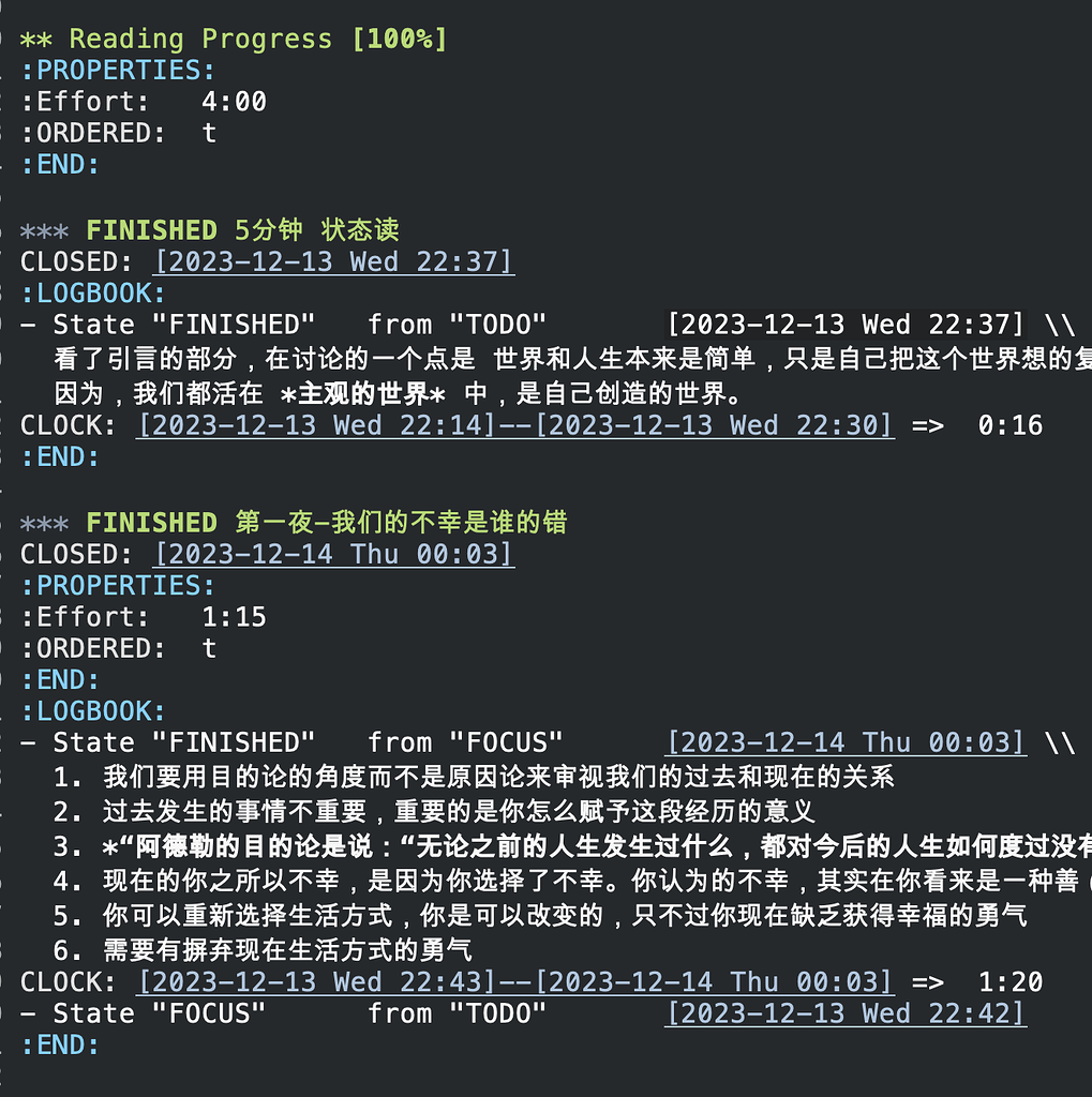 org mode 导出能否输出logbook，properties里面的东西？？？ - Org-mode - Emacs China