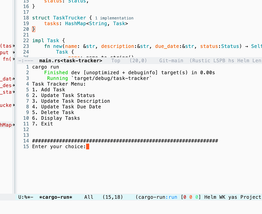 emacs中Rust CLI程序的运行调试 - Programming - Emacs China