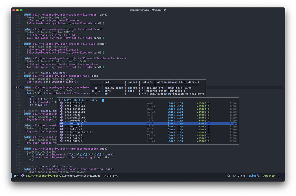 全新版本all-the-icons-ivy-rich - Emacs-general - Emacs China
