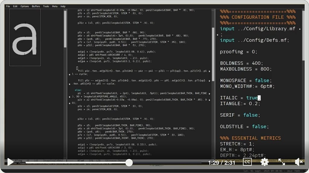 （发现）用 Emacs 开发字体 - 闲聊灌水 - Emacs China