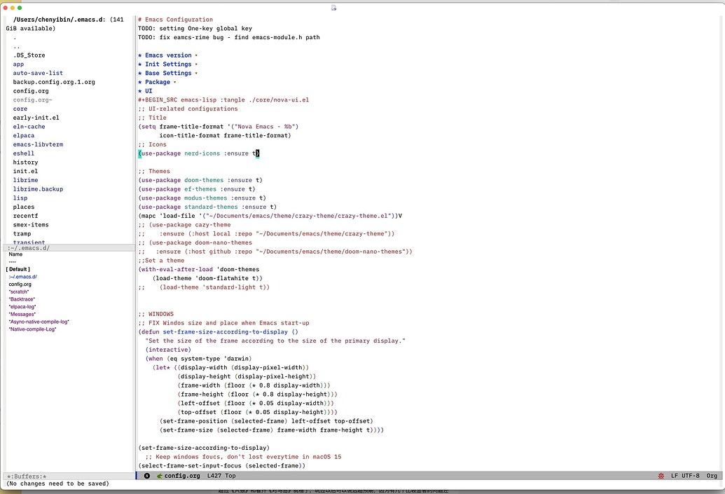 dired-sidebar 和 buffer-sidebar 看上去不错 - Emacs-general - Emacs China