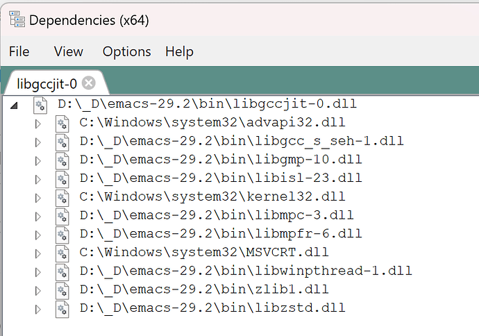 让官方编译的 Windows 版 Emacs 292 的 Native Comp 特性生效 Emacs General Emacs China
