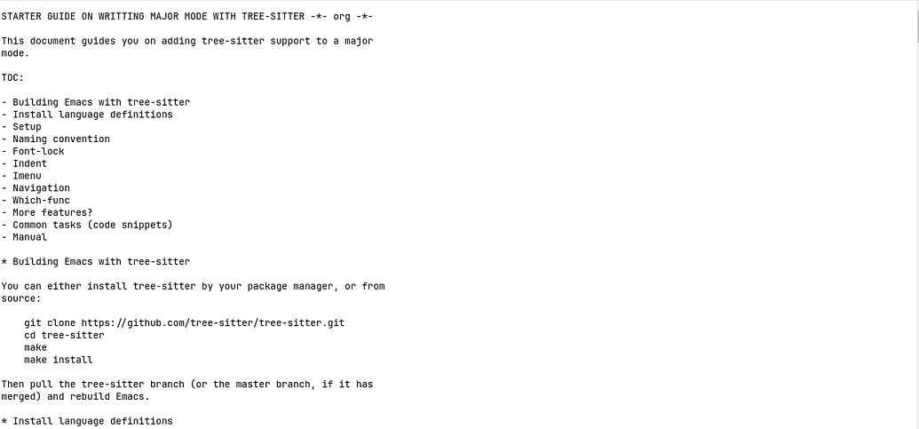 分享一个使用eww 打开在线 Org Mode 格式文本的技巧 Emacs General Emacs China