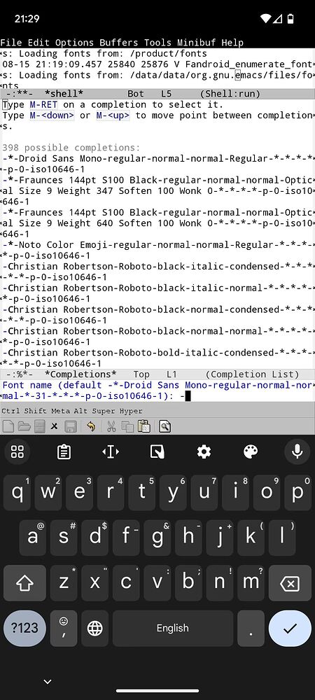 emacs 官方安卓版 - Emacs-general - Emacs China