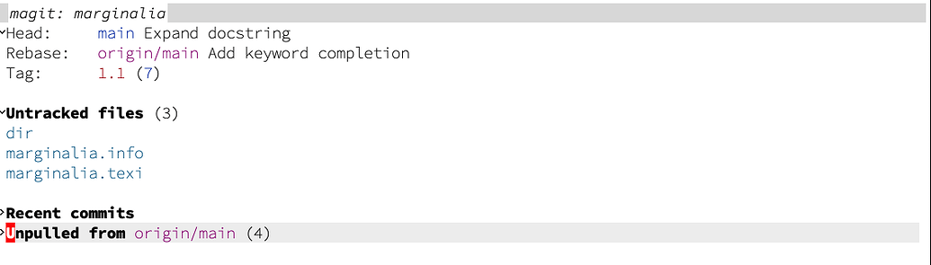 magit: 如何自动展开magit-status界面某个模块 - Emacs-general - Emacs China