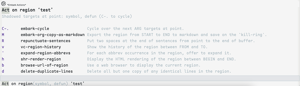 embark的modeline如何隐藏? - Emacs-general - Emacs China