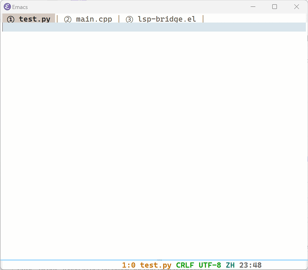 请问如何解决 popup 上屏导致 lsp-bridge/eglot 获取错误的文件改变信息的问题 - Emacs-general - Emacs China