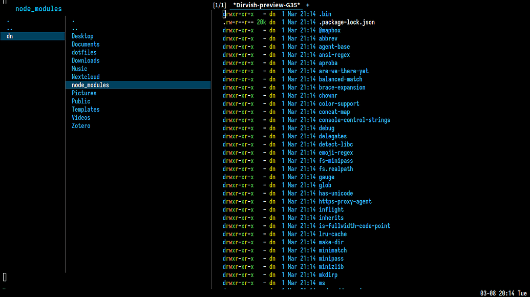 Dirvish: 基于 Dired 的极简、一站式文件管理器 - Emacs-general - Emacs China