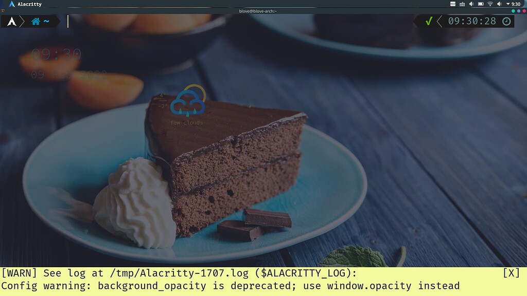 请问，Alacritty 背景透明的正确设置方式 - 闲聊灌水 - Emacs China