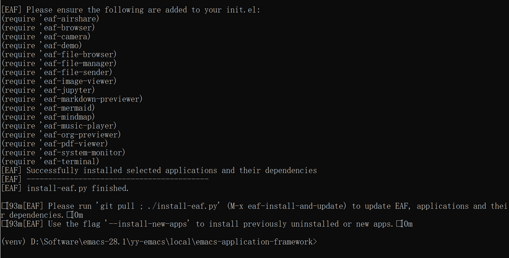 求一个Win10安装Emac及EAF-Browser的教程 - Emacs-general - Emacs China 求一个Win10安装Emac及EAF-Browser的教程 - Emacs-general - Emacs China