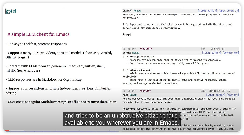 通过 gptel 与多个 AI 对话 - Emacs-general - Emacs China