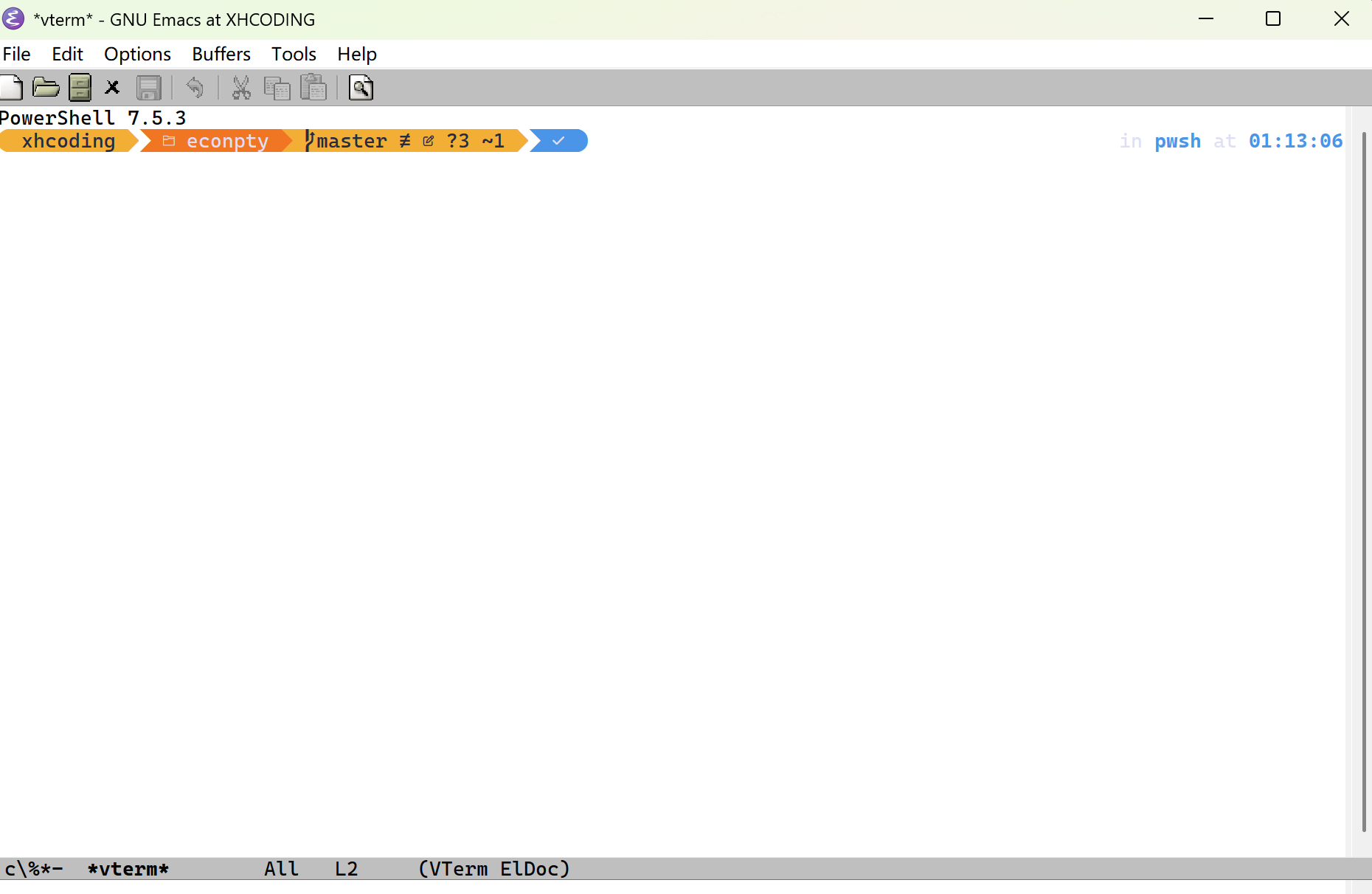 【分享】让 Windows 支持 emacs-libvterm - Emacs-general - Emacs China