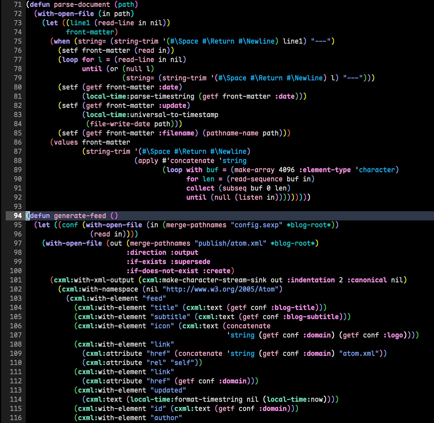 加强版lisp-extra-font-lock - Emacs-Lisp - Emacs China