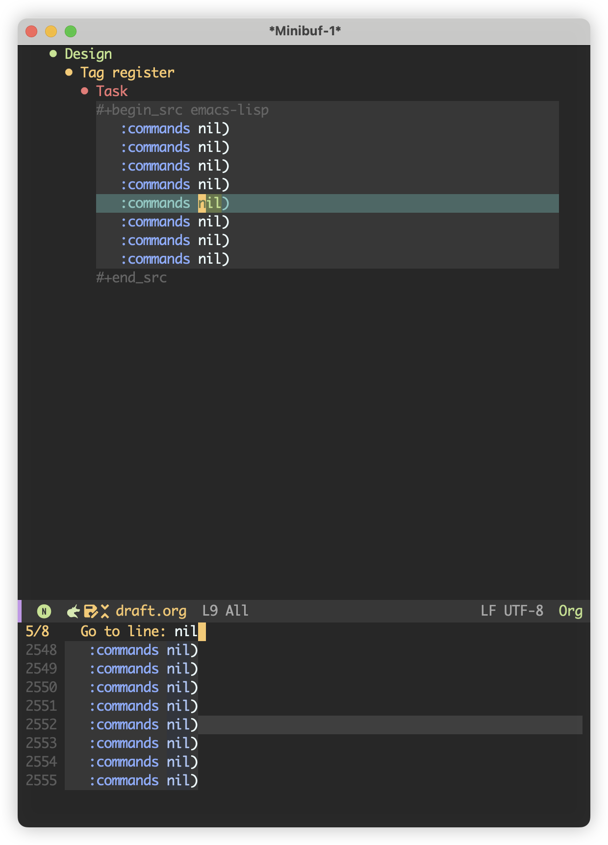 Consult-line如何定位到invisible org heading里的内容 - Org-mode - Emacs China